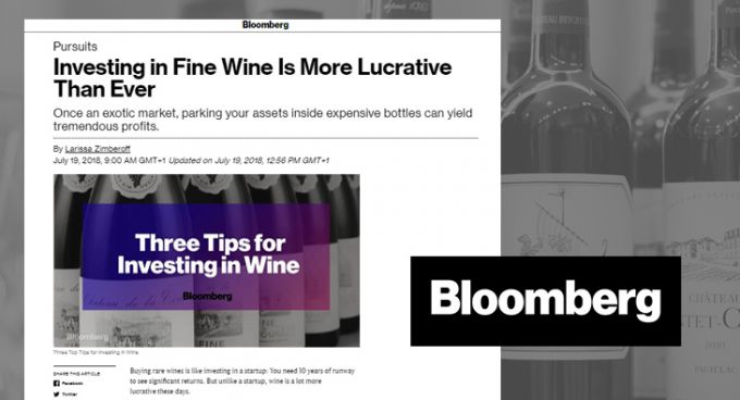 Bloomberg Talks to Cult Wines About Fine Wine & Investment | Cult Wines